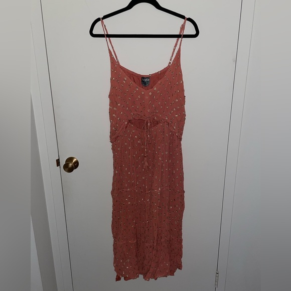ARULA | Dresses | Arula Spaghetti Strap Cut Out Maxi Dress | Poshmark